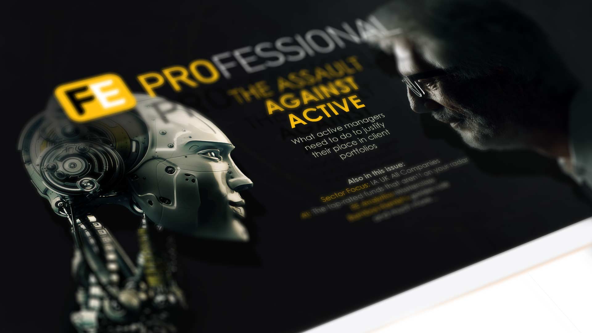 FE Professional magazine. Interactive magazine design and branding ...